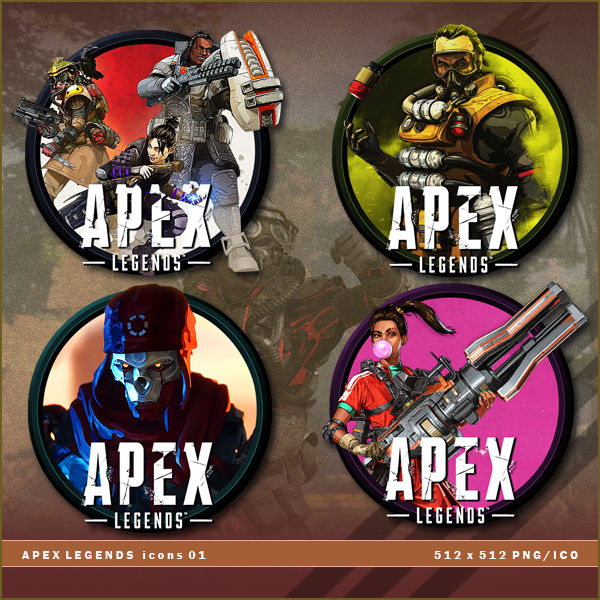 Apex Legends icons by BrokenNoah on DeviantArt