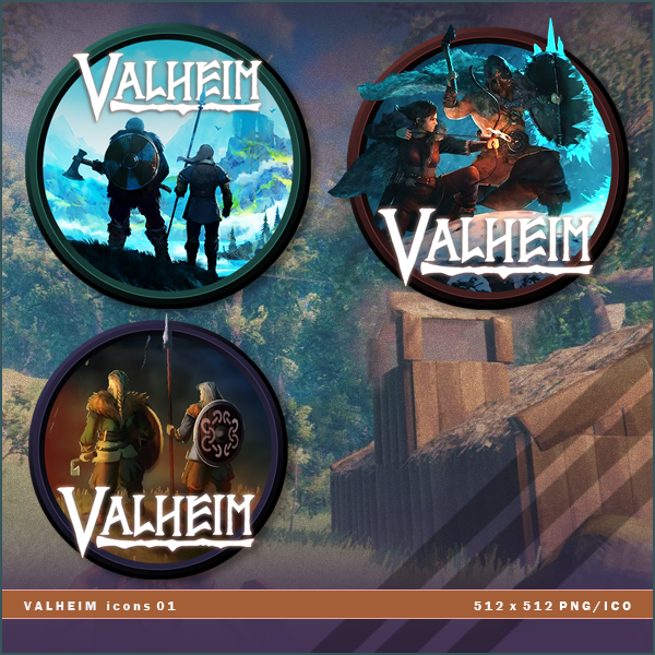 Valheim icons by BrokenNoah on DeviantArt