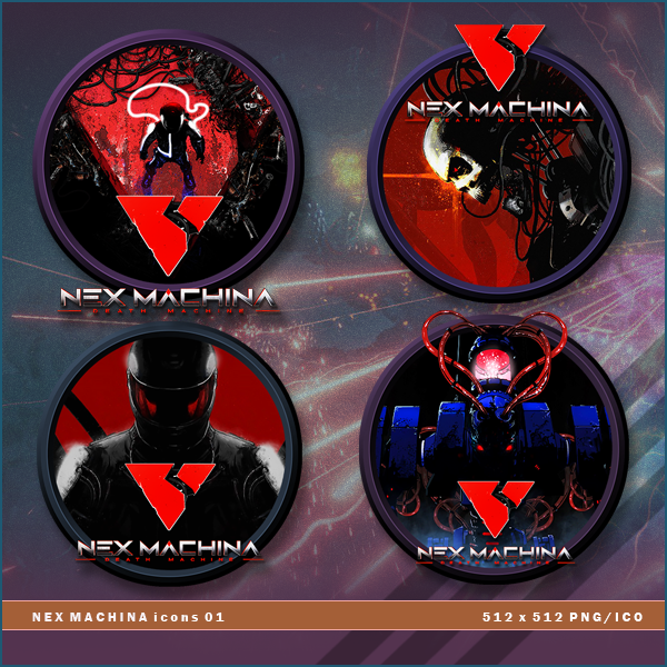 Nex Machina icons by BrokenNoah on DeviantArt