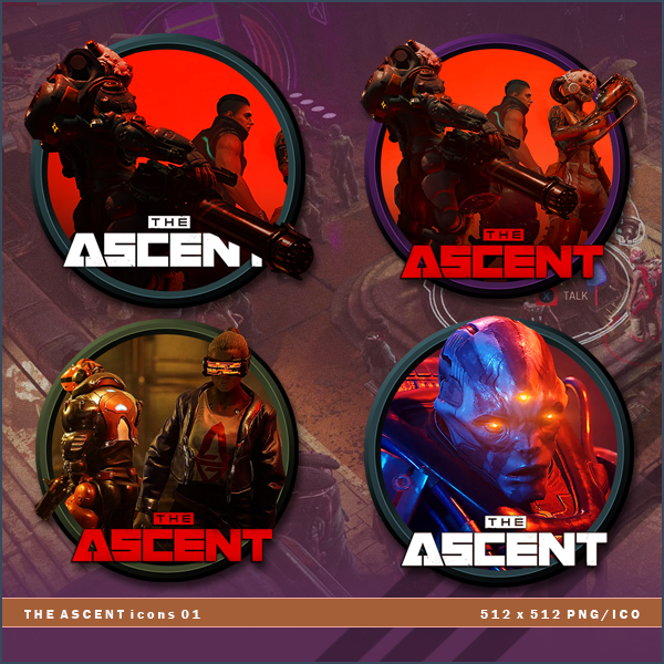 The Ascent icons by BrokenNoah on DeviantArt