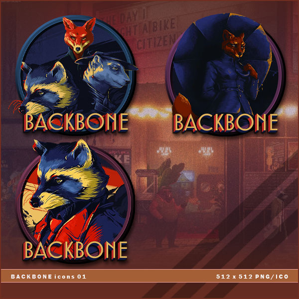 Backbone icons by BrokenNoah on DeviantArt
