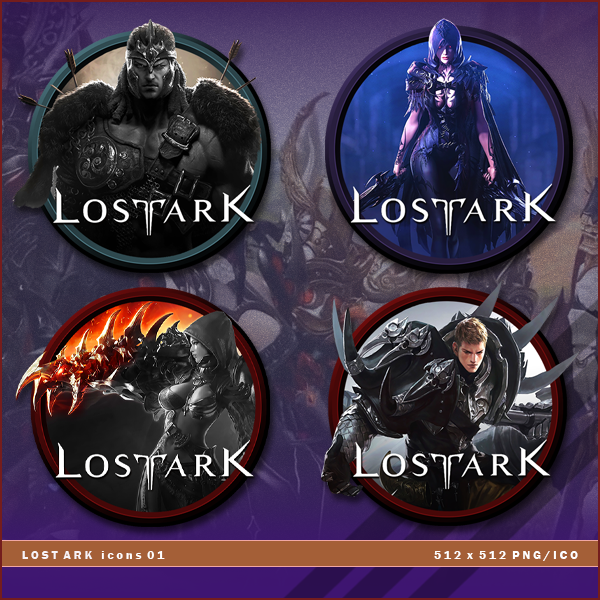 Lost Ark icons by BrokenNoah on DeviantArt