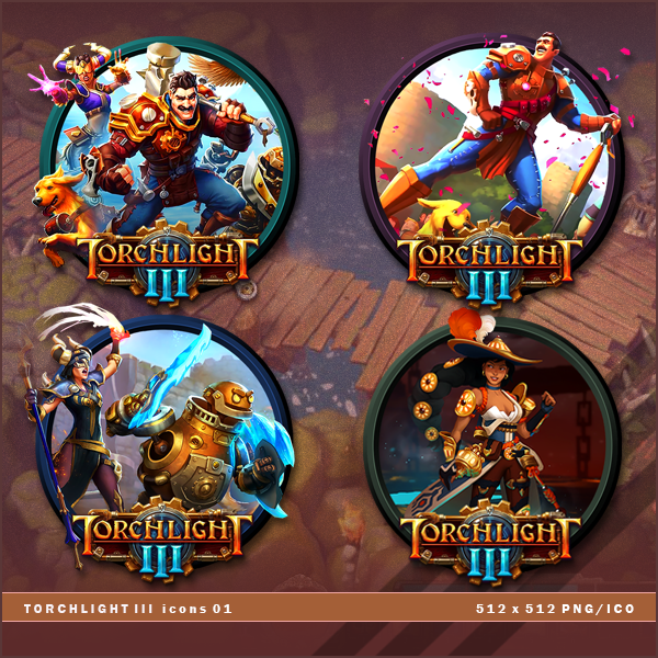 Torchlight III icons by BrokenNoah on DeviantArt