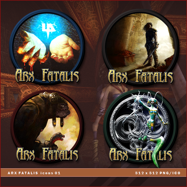 Arx Fatalis icons by BrokenNoah on DeviantArt