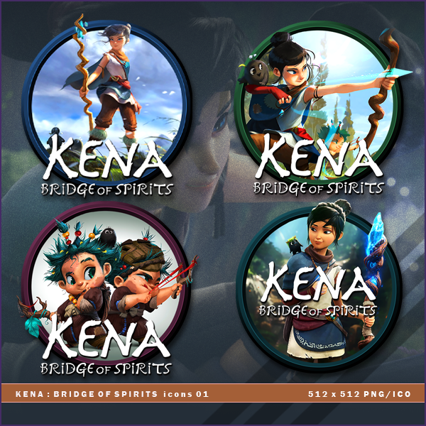 Kena: Bridge of Spirits icons by BrokenNoah on DeviantArt