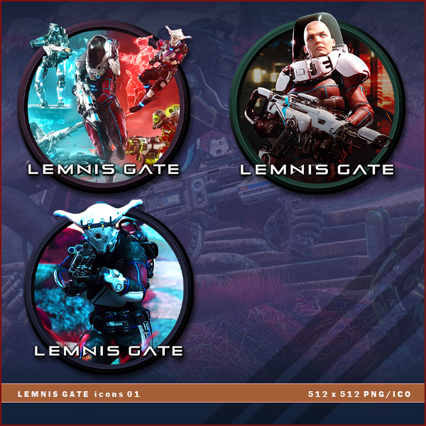 Lemnis Gate icons by BrokenNoah on DeviantArt
