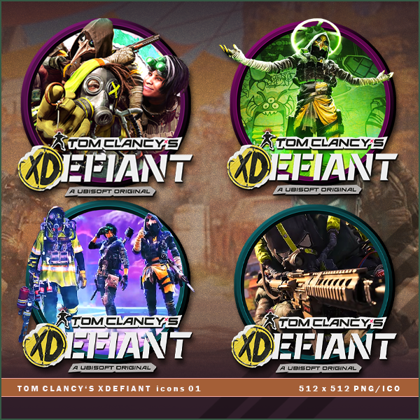 Tom Clancy's XDefiant icons by BrokenNoah on DeviantArt