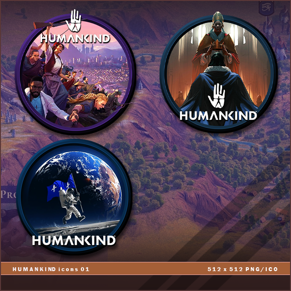 Humankind icons by BrokenNoah on DeviantArt