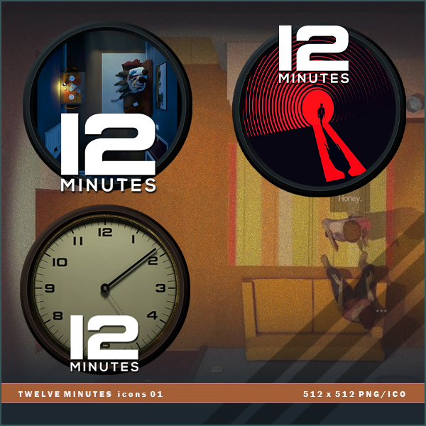 Twelve Minutes icons by BrokenNoah on DeviantArt