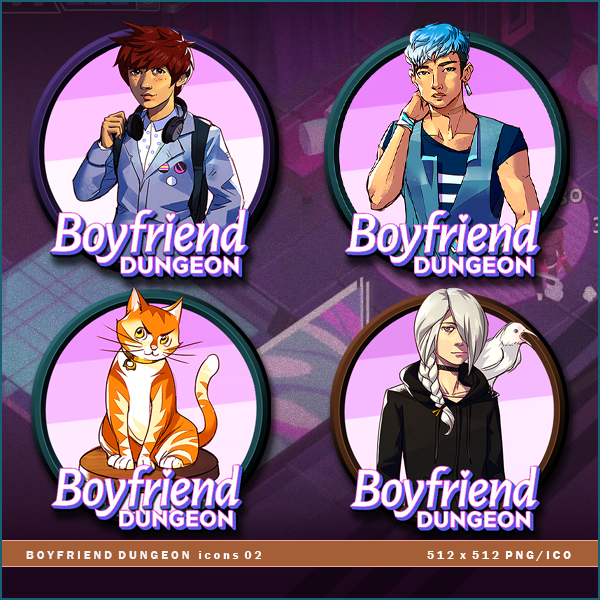 Boyfriend Dungeon icons 02 by BrokenNoah on DeviantArt