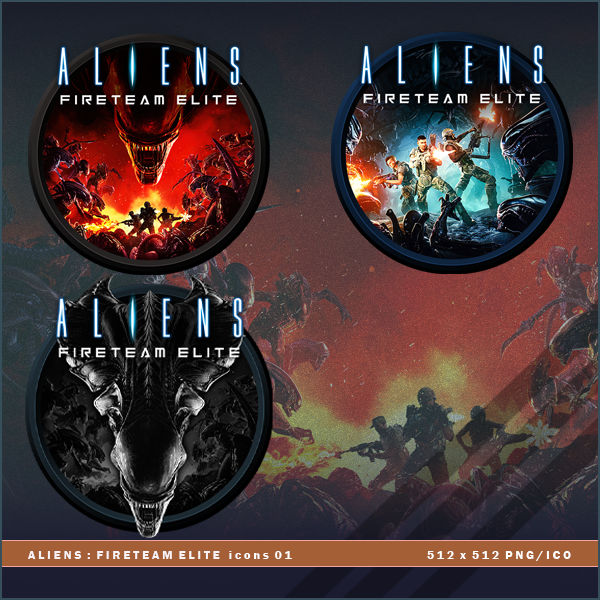 Aliens: Fireteam Elite icons by BrokenNoah on DeviantArt