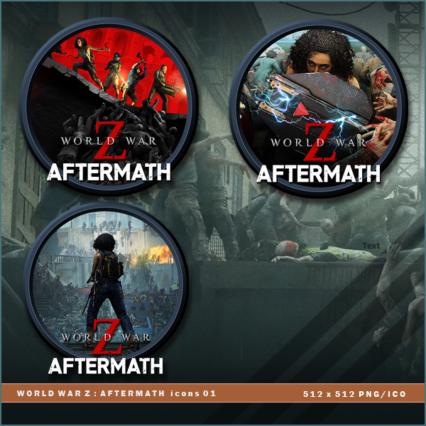 World War Z: Aftermath icons by BrokenNoah on DeviantArt