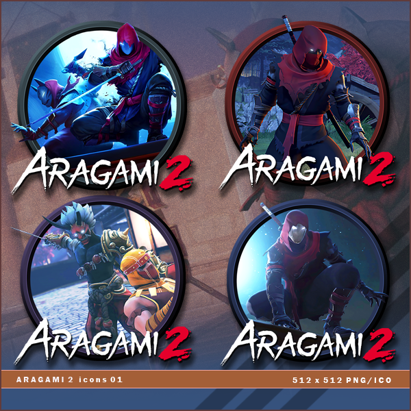 Aragami 2 icons by BrokenNoah on DeviantArt