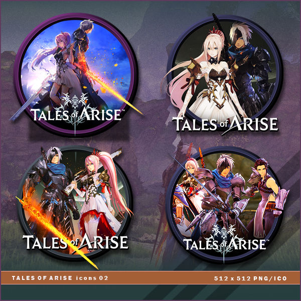 Tales of Arise icons 02 by BrokenNoah on DeviantArt