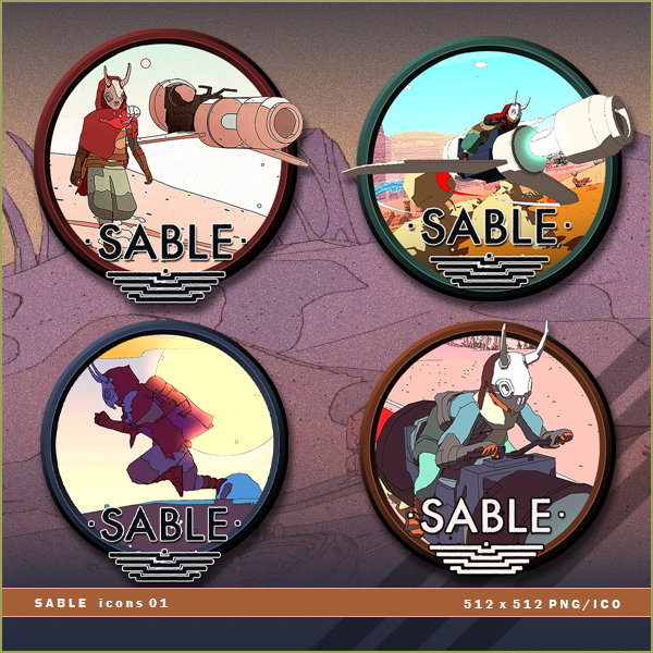 Sable icons by BrokenNoah on DeviantArt