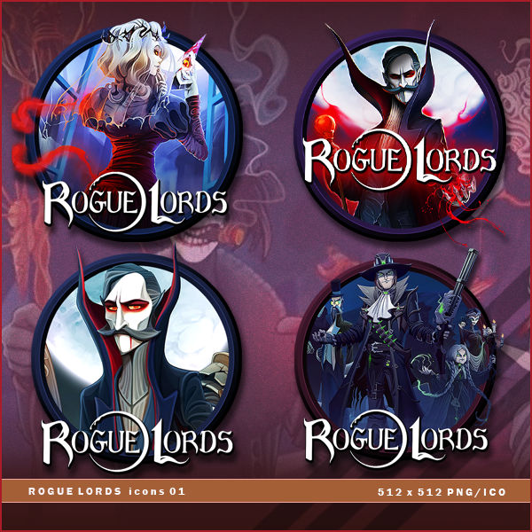 Rogue Lords icons by BrokenNoah on DeviantArt