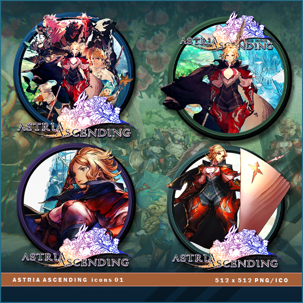 Astria Ascending icons by BrokenNoah on DeviantArt