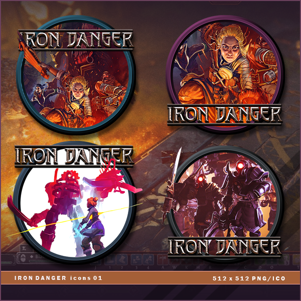 Iron Danger icons by BrokenNoah on DeviantArt