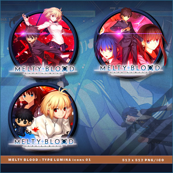 Melty Blood: Type Lumina icons by BrokenNoah on DeviantArt
