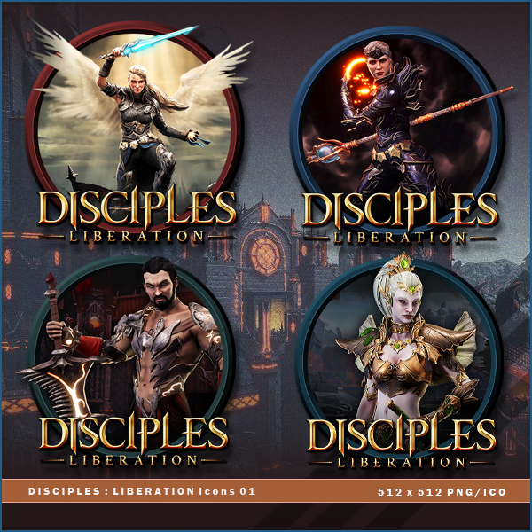Disciples: Liberation icons by BrokenNoah on DeviantArt