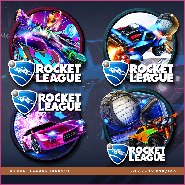 Rocket League icons by BrokenNoah on DeviantArt