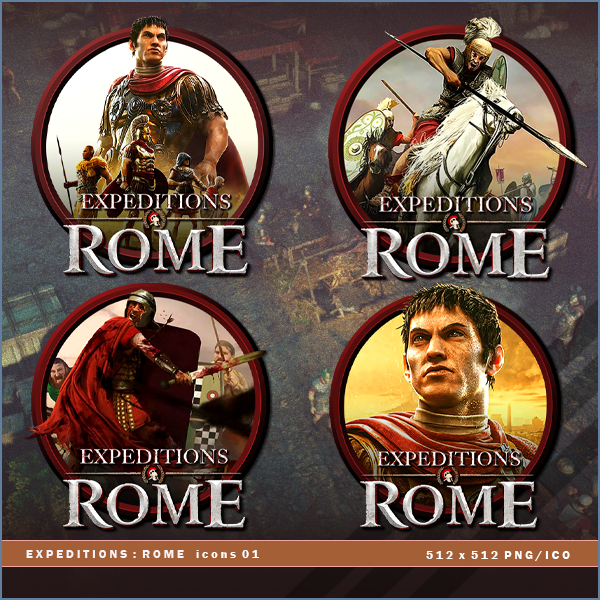 Expeditions: Rome icons by BrokenNoah on DeviantArt