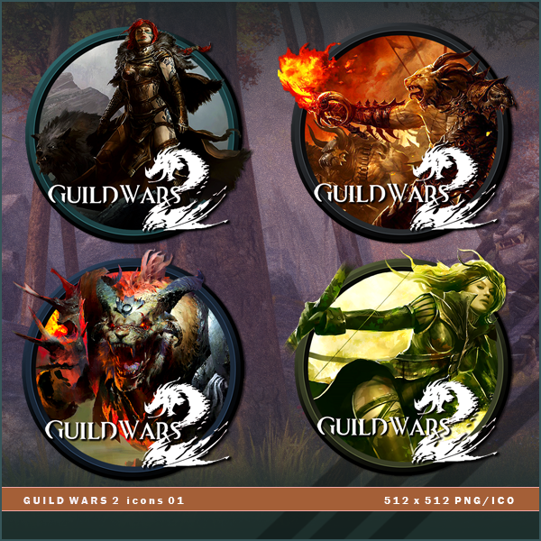 Guild Wars II icons by BrokenNoah on DeviantArt