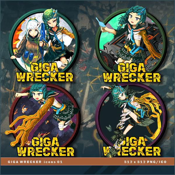 Giga Wrecker icons by BrokenNoah on DeviantArt