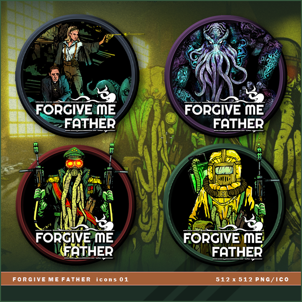 Forgive Me Father icons by BrokenNoah on DeviantArt