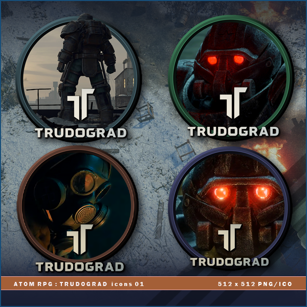 ATOM RPG: Trudograd icons by BrokenNoah on DeviantArt