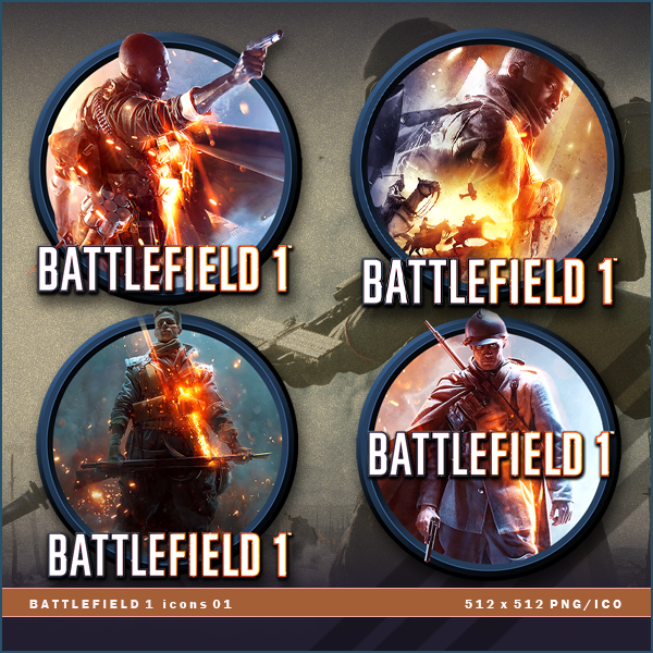 Battlefield 1 icons by BrokenNoah on DeviantArt