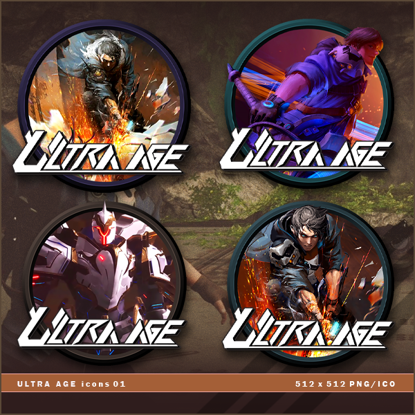 Ultra Age icons by BrokenNoah on DeviantArt