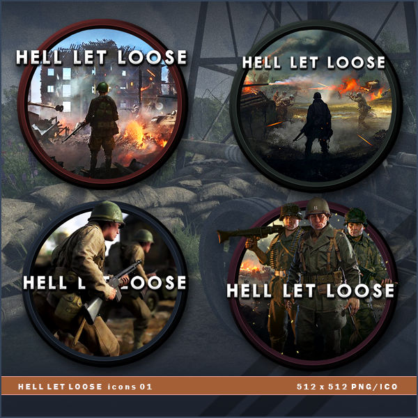 Hell Let Loose Icons By Brokennoah On Deviantart
