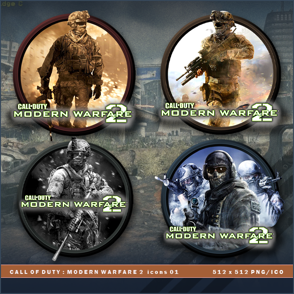 Call of Duty: Modern Warfare 2 icons by BrokenNoah on DeviantArt
