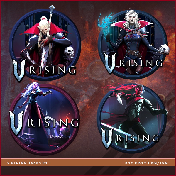 V Rising icons by BrokenNoah on DeviantArt