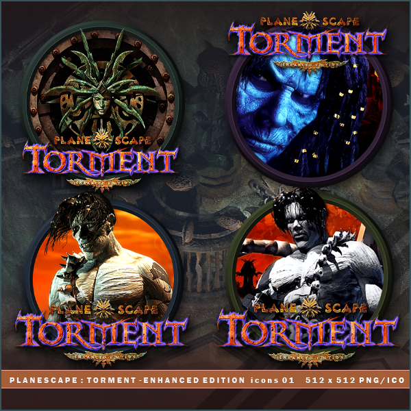 Planescape: Torment - Enhanced Edition icons by BrokenNoah on DeviantArt