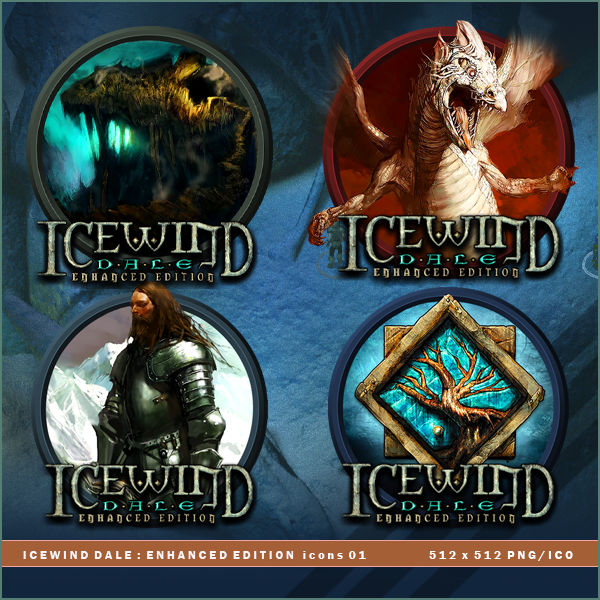 Icewind Dale: Enhanced Edition icons by BrokenNoah on DeviantArt