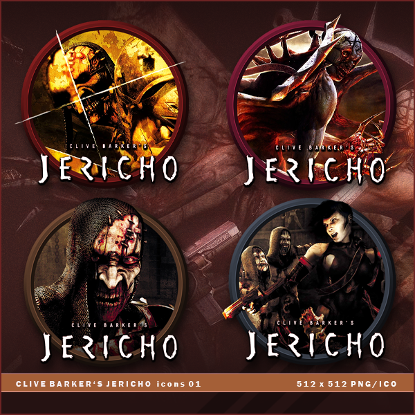Clive Barker's Jericho icons by BrokenNoah on DeviantArt