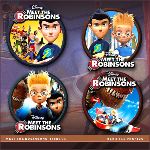 Meet the Robinsons icons by BrokenNoah on DeviantArt