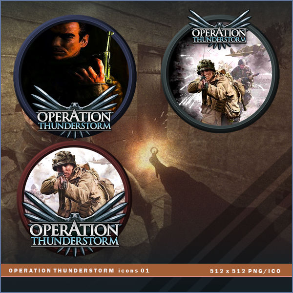 Operation Thunderstorm icons by BrokenNoah on DeviantArt