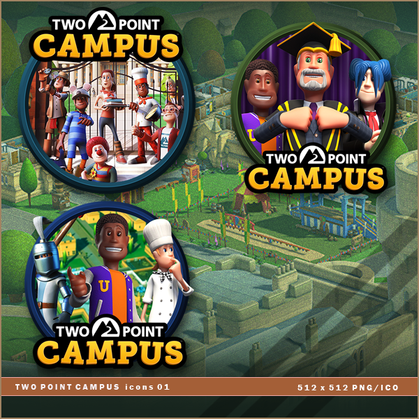 Two Point Campus icons by BrokenNoah on DeviantArt