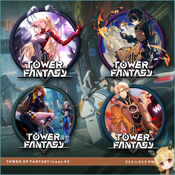 Tower of Fantasy icons by BrokenNoah on DeviantArt