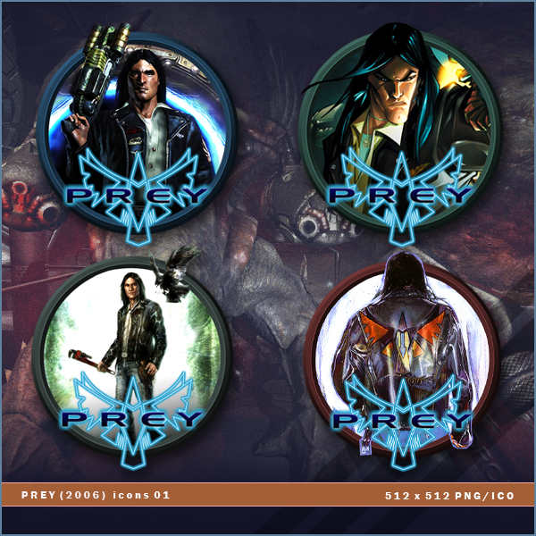 Prey (2006) icons by BrokenNoah on DeviantArt