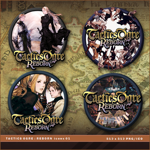 Tactics Ogre: Reborn icons by BrokenNoah on DeviantArt