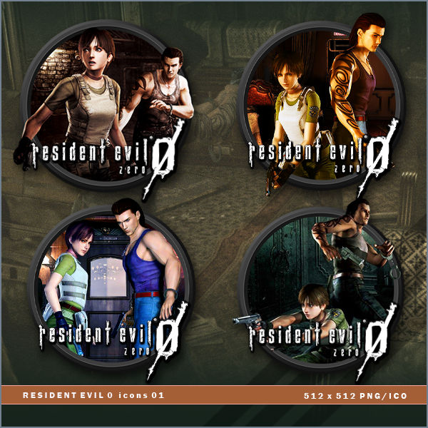 Resident Evil Zero icons by BrokenNoah on DeviantArt