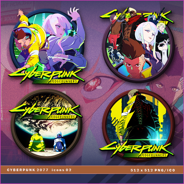 Cyberpunk 2077 icons 02 by BrokenNoah on DeviantArt