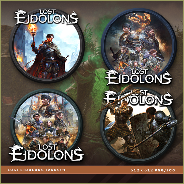 Lost Eidolons icons by BrokenNoah on DeviantArt