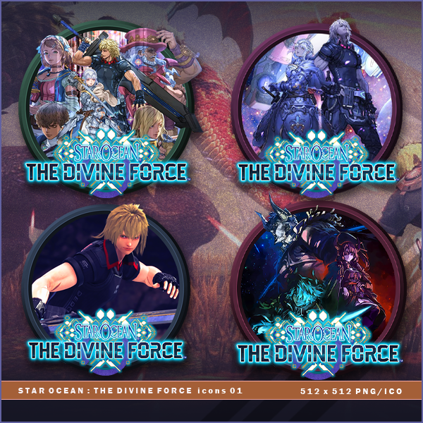 Star Ocean: The Divine Force icons by BrokenNoah on DeviantArt