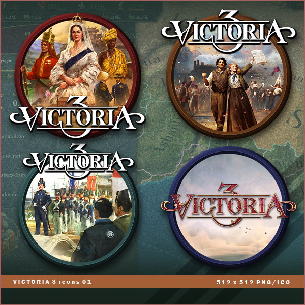 Victoria 3 icons by BrokenNoah on DeviantArt
