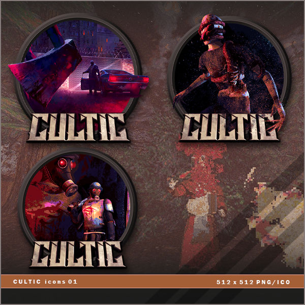 Cultic icons by BrokenNoah on DeviantArt